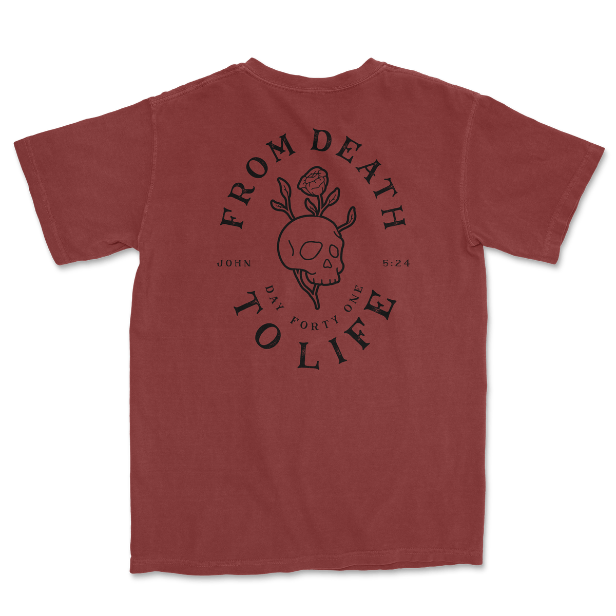Death to Life - Relaxed Fit Shirt – Day Forty One
